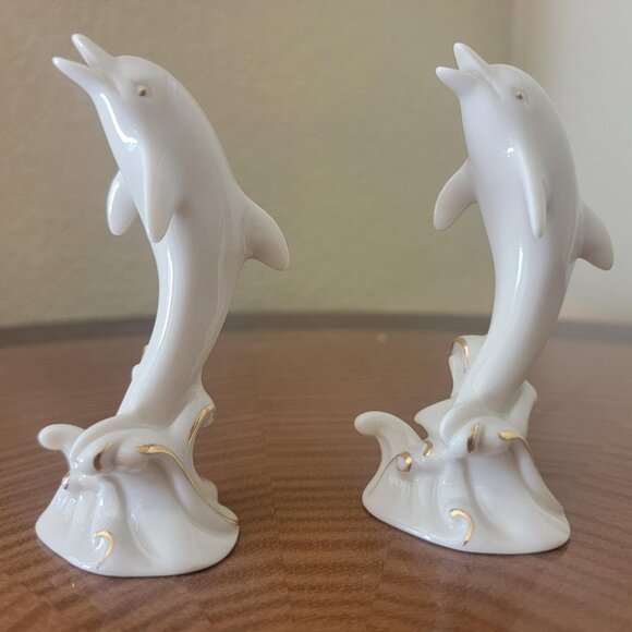 Lenox | Accents | Lenox Dancing Dolphins Figurines Set Of Two | Poshmark